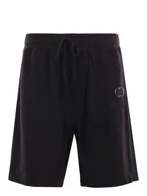 C.P. COMPANY Cotton Shorts - Black