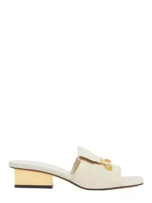Marni Leather Sandals - Neutrals