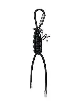 Michael Kors Braided Cord Bag Charm - Black