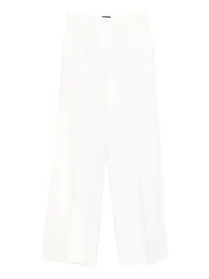 Pinko Creased Tailored Trousers - Neutrals
