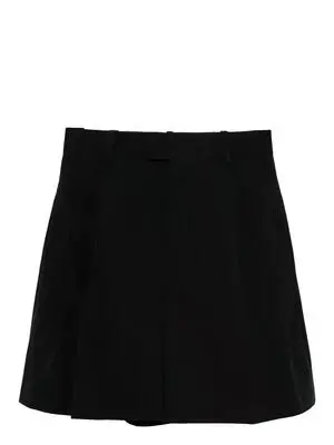 JIL SANDER Cotton Shorts - Black