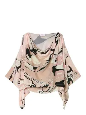 Emilio Pucci Orchidee Top - Neutrals