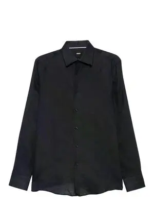 BOSS Linen Shirt - Blue