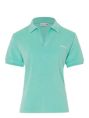 Hunza G Terry Towelling Polo - Mint