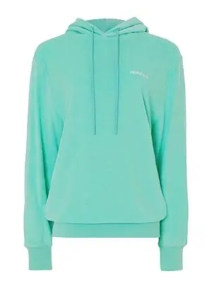 Hunza G Terry Towelling Hoodie - Mint