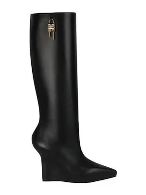 Givenchy Knee-high Wedge Boots - Black