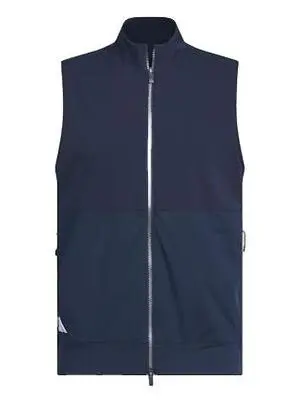 Adidas Ultimate365 Tour Fullzip Vest - Collegiate Navy Blue