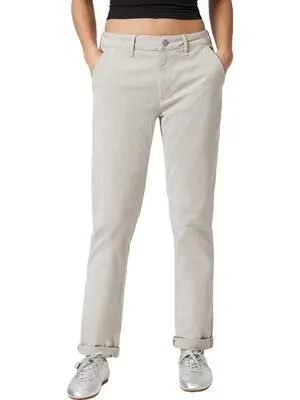 MAVI Kathleen Slim Straight Leg Chinos - Mercury Casual Twill