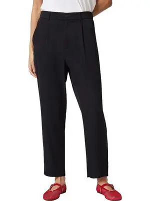MAVI Crop Straight-leg Pants - Black