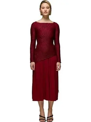 DASKA Meissa Maxi Dress - Wine