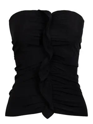 PARIS GEORGIA Paris Georgia Ruffle-Detailing Top