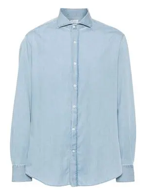 Brunello Cucinelli Denim Shirt - Blue