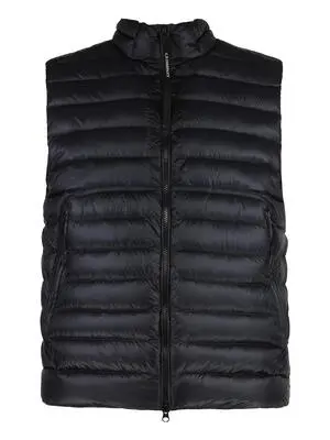 C.P. COMPANY Full Zip Down Vest Blue