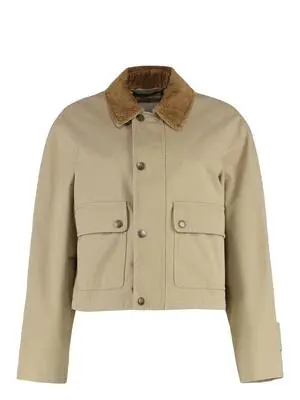 BURBERRY Button Jacket
