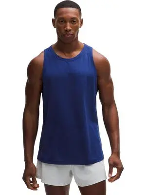 Lululemon Mile Maker Lightweight Tank - Heathered Clubhouse Blue