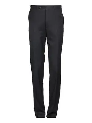Canali Tapered Wool Pants - Blue