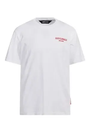 Just Cavalli T-shirt Size Cotton - White