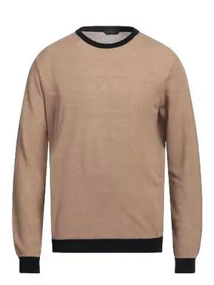 ZANONE Knit Sweater Camel