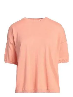 Crossley Cotton Knit Top - Salmon Pink