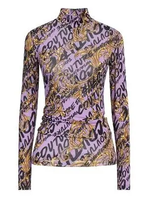 Versace Printed T-shirt - Purple