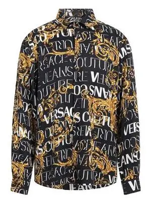 Versace Shirt Size Viscose - Black