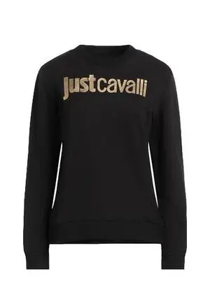Just Cavalli Cotton-blend Sweatshirt - Black