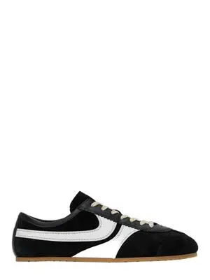 Dries Van Noten Suede Sneakers - 900 Black