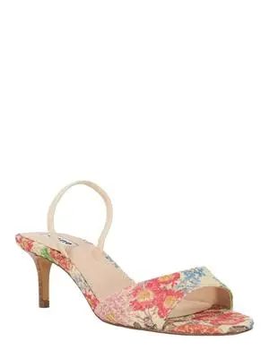 Dune London Madeline Floral Sandals - Raffia