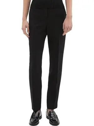 Theory Theory Tailored Slim Fit Trousers Black