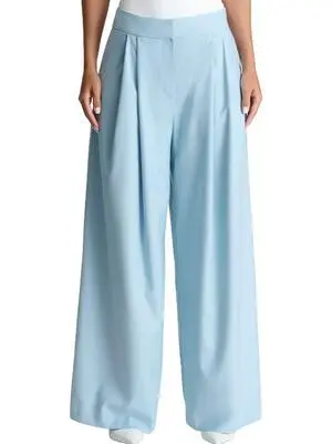 Naked Wardrobe Naked Wardrobe Suiting Oversize Wide Leg Pants Baby Blue