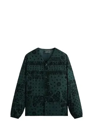 Kith Winfield Quilted Liner Stadium Jacket - Green
