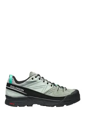 SALOMON X-alp Leather Milieu Sneakers - Green