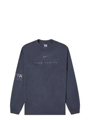 Nike X Nocta Nrg Long-sleeve Mock Neck T-shirt - Grey