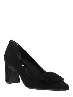 Anne Klein Bentley Buckle Pump - Black