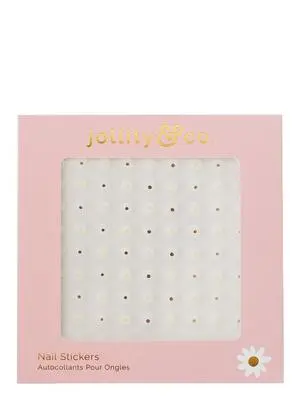 JOLLITY & CO Peace & Love Daisy Nail Stickers - Assorted Pre-pack