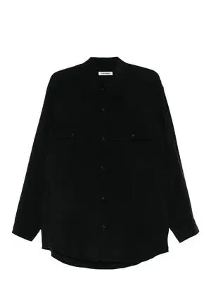 Attachment Long-sleeve Shirt - Black