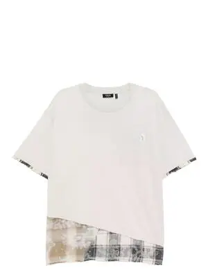 FIVE CM Patchwork T-shirt - Neutrals