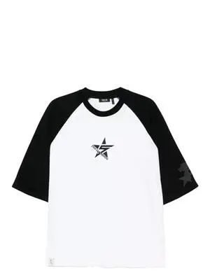 FIVE CM Embroidered T-shirt - Black