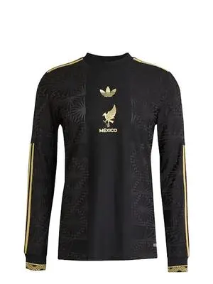 Adidas Mexico Long Sleeve Jersey - Black