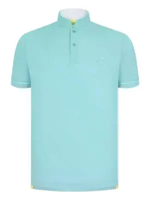 Shanghai Tang Tang Dragon Polo Shirt - Blue