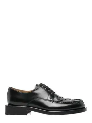 Jacquemus Woven Derby Shoes - Black