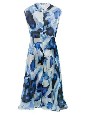 SARA ROKA Elodie Maxi Dress - Blue