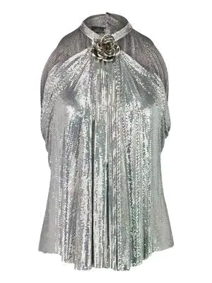 PACO RABANNE Rabanne Flower-detailing Top
