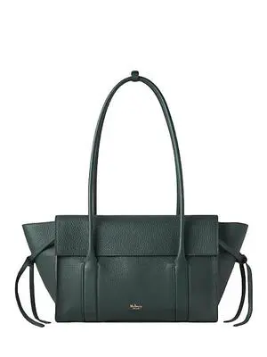 Mulberry Small Soft Bayswater Leather Tote - Mulberry Green
