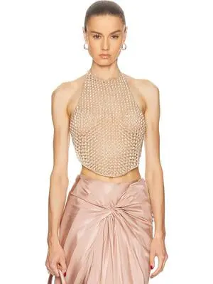 MAY MASHIAH Zoe Top - Rose Gold