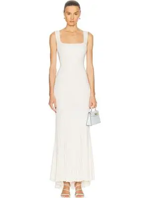 Galvan Atlanta Gown - White