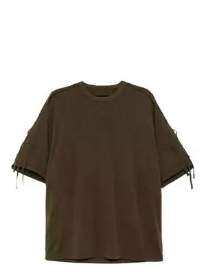 JNBY Panelled T-shirt - Brown