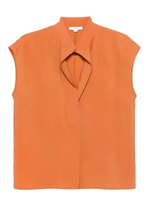 VINCE Vince Cap-Sleeves Blouse