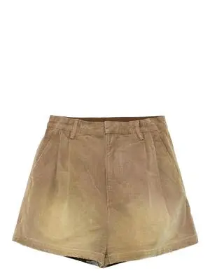 JNBY Wide-leg Denim Shorts - Brown