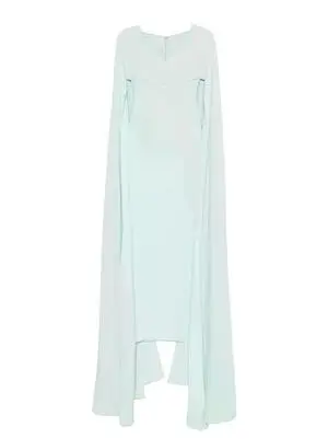 Solace London Morgan Maxi Dress - Green